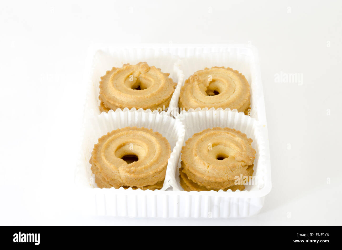 cookies isolated on white background Stock Photo - Alamy