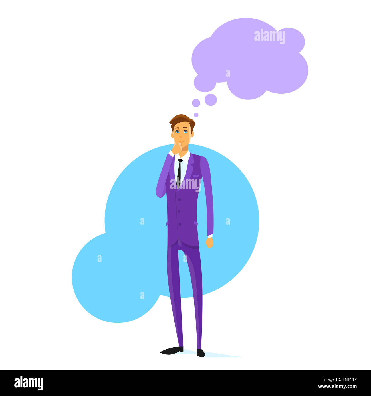 Bubble head icon think idea hi-res stock photography and images - Alamy