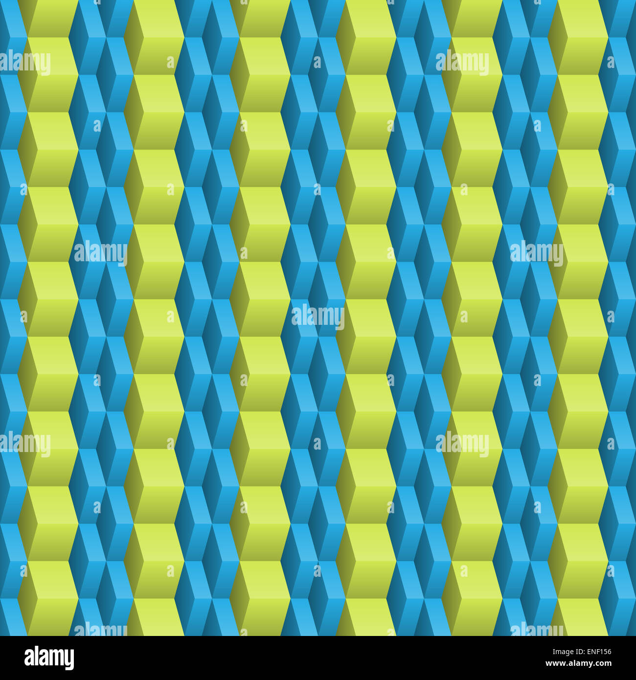 Abstract blue-green tile seamless texture with 3d effect Stock Photo ...