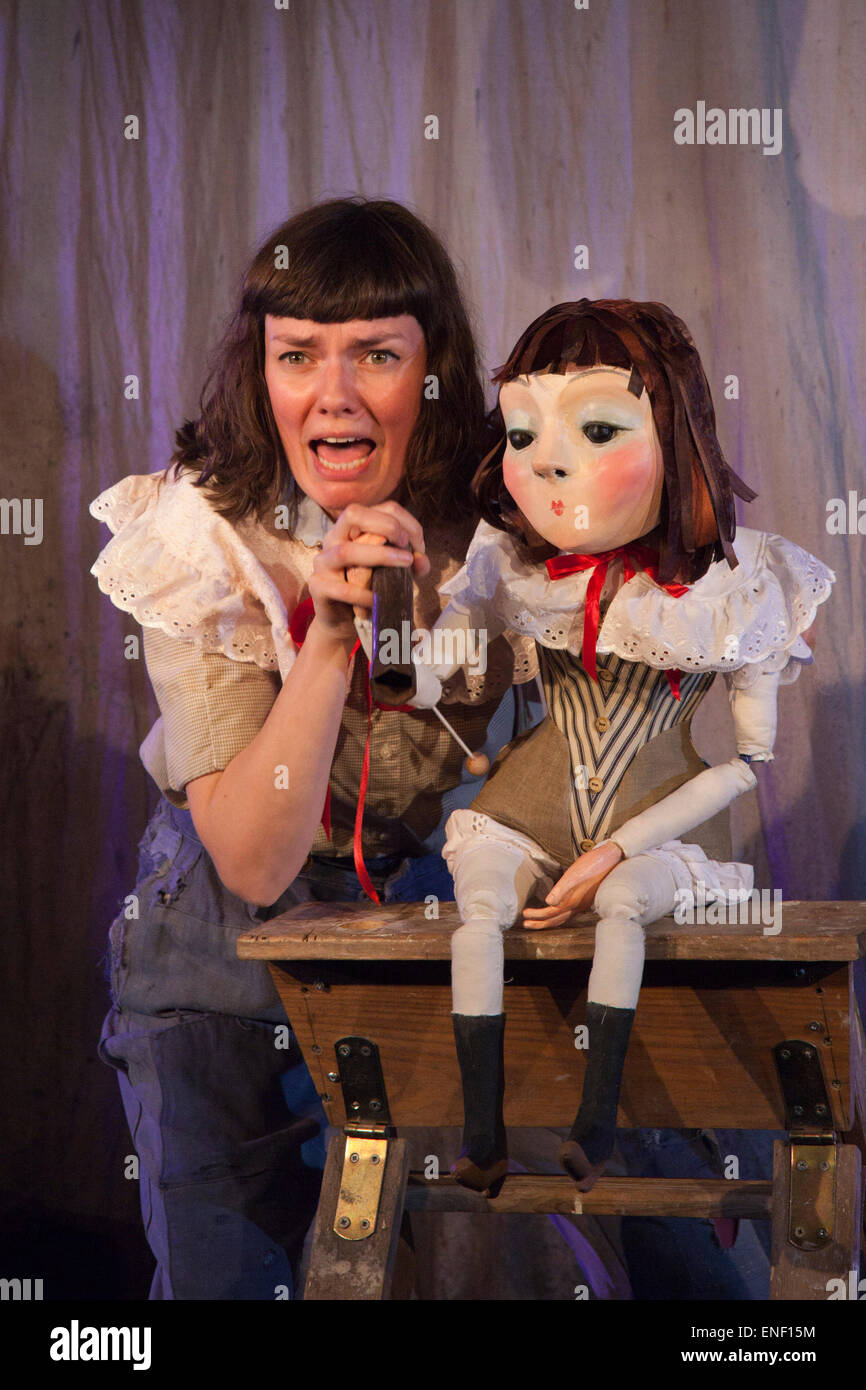 Pictured: Laura Cairns. "The Girl With the Iron Claws", presented by ...