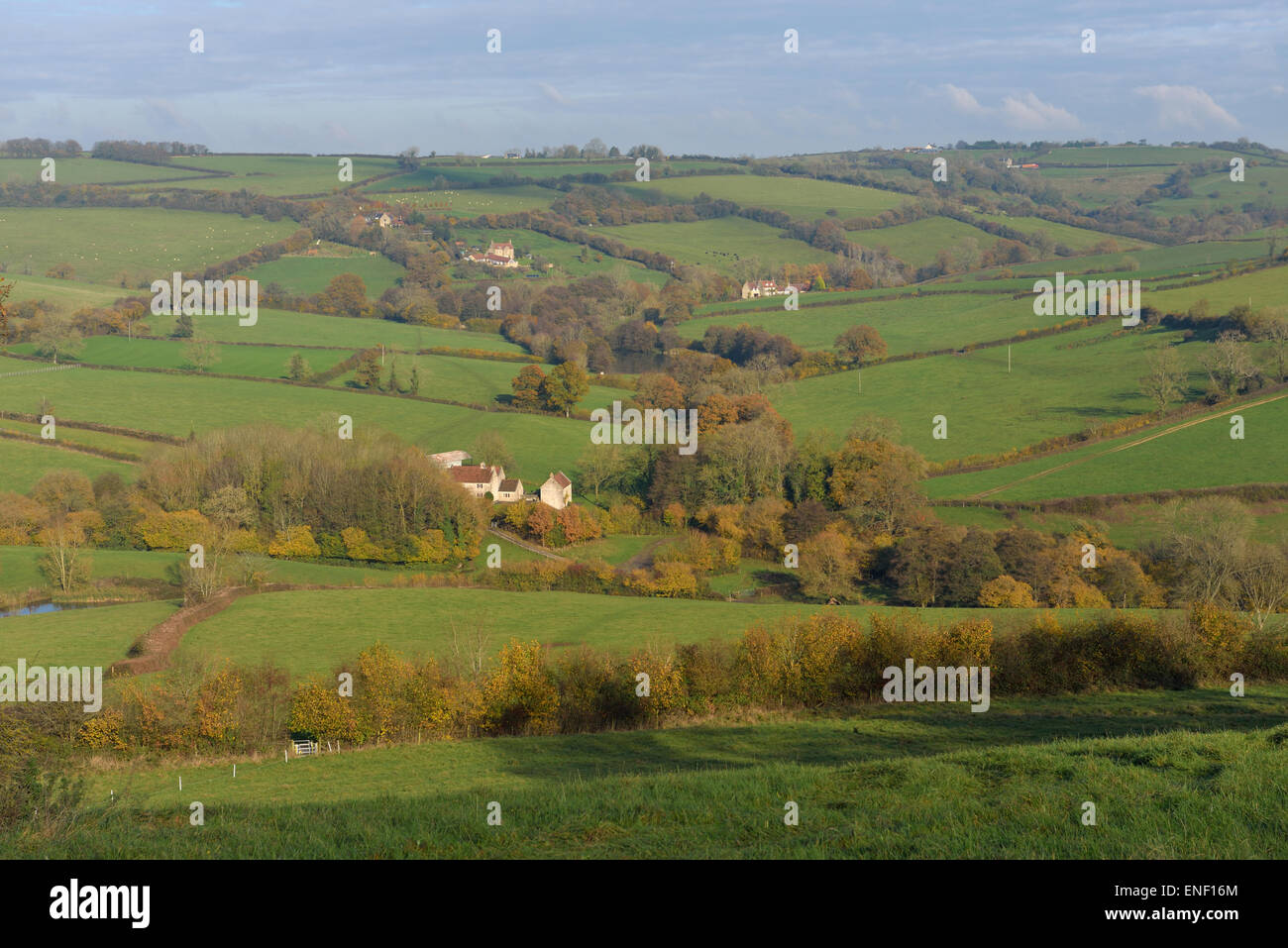 Woolley Valley Bath and Northeast Somerset England UK Stock Photo - Alamy
