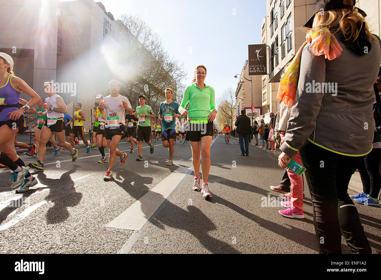 Marathon de paris hi-res stock photography and images - Alamy