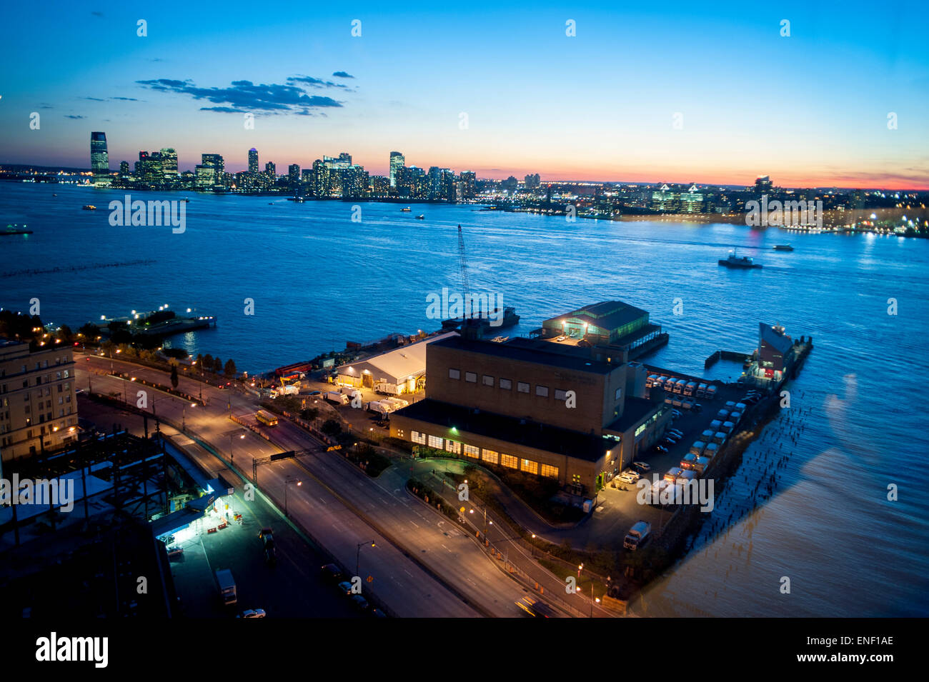 New York City, NY, USA, Nighttime Overviews, City Scapes / Skylines US ...