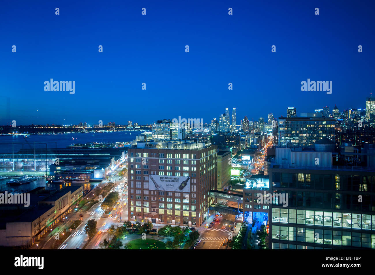 New York City, NY, Nighttime Overviews, City Scapes / Skylines US ...