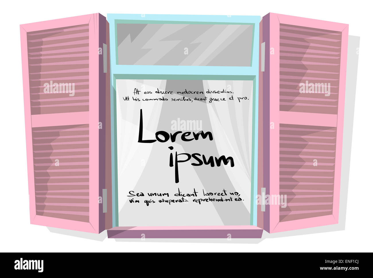 Draw the blinds hi-res stock photography and images - Alamy