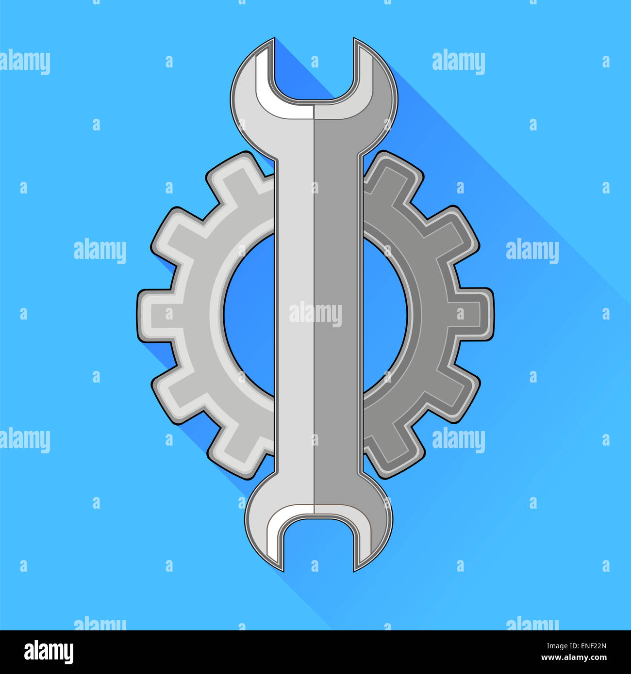 Wrench gear hi-res stock photography and images - Alamy