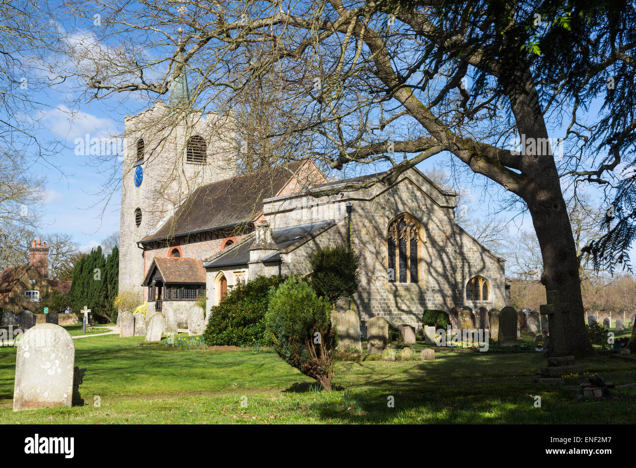 Beautiful english churches hi-res stock photography and images - Alamy