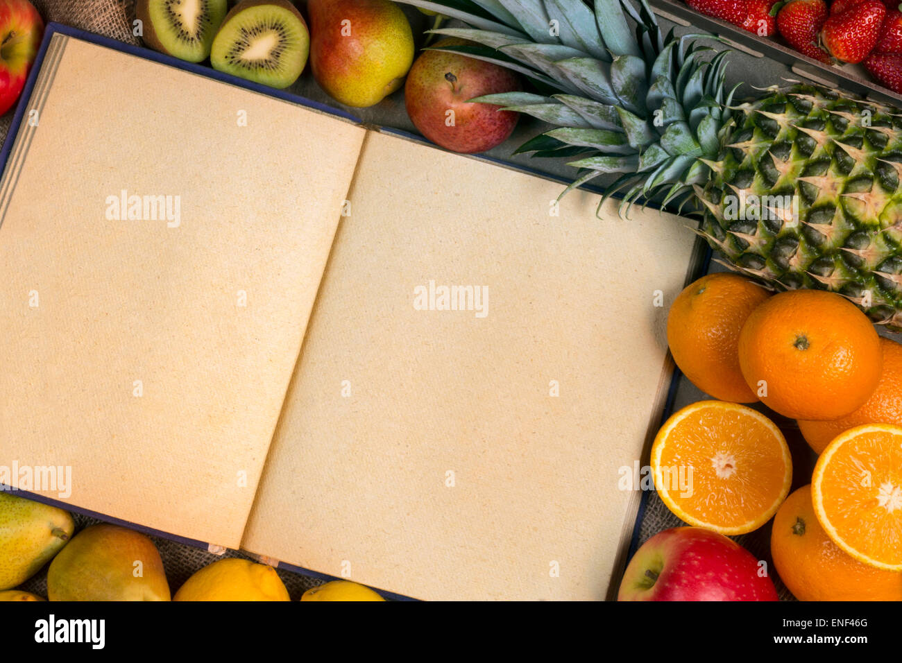 Blank for a recipe hi-res stock photography and images - Alamy