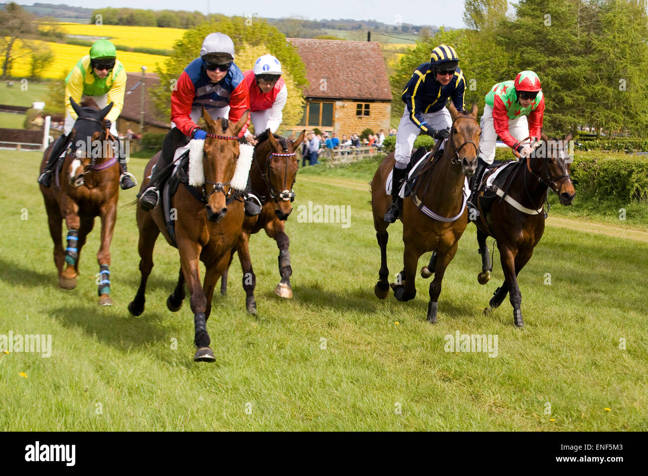 Galloping to the finish hi-res stock photography and images - Alamy