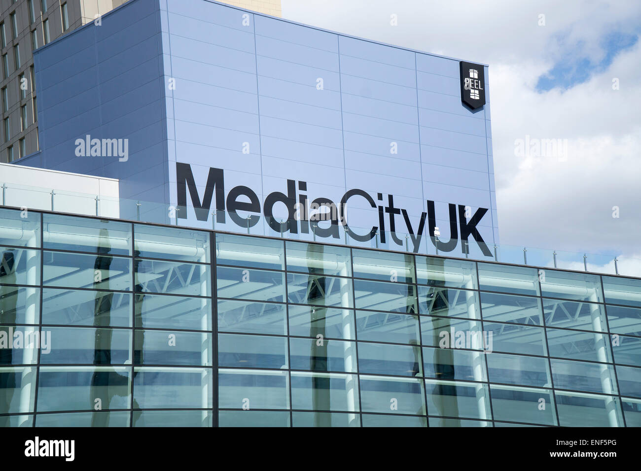 Media City, salford quays, Uk Stock Photo - Alamy