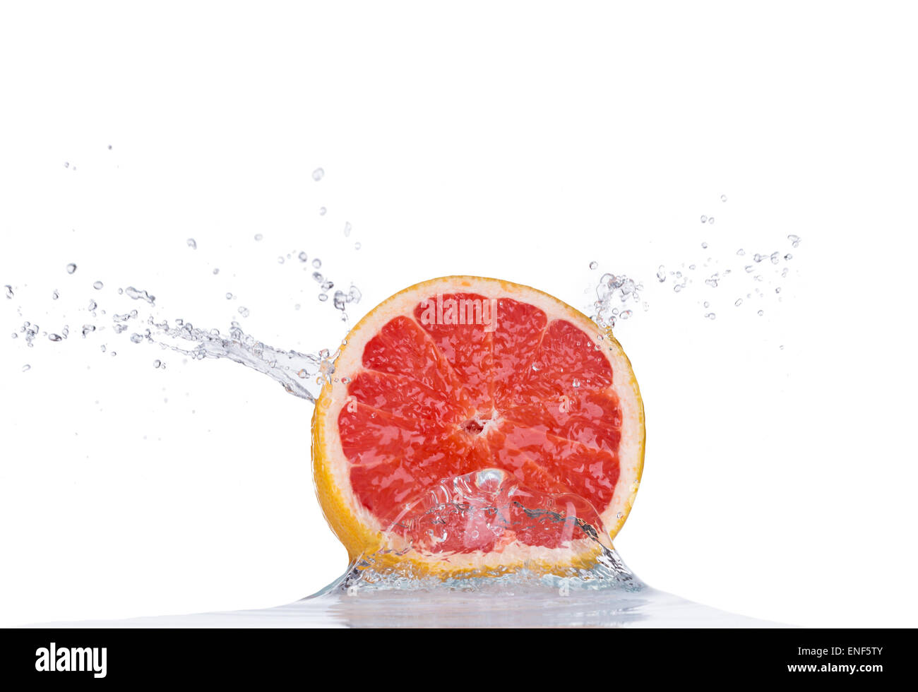 Grapefruit splashing water hi-res stock photography and images - Alamy