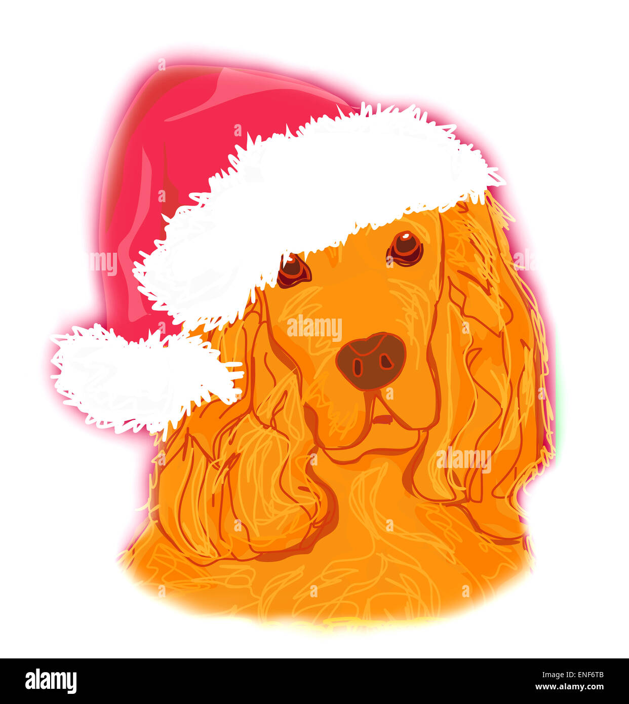 Buff american cocker spaniel puppy hi-res stock photography and images ...