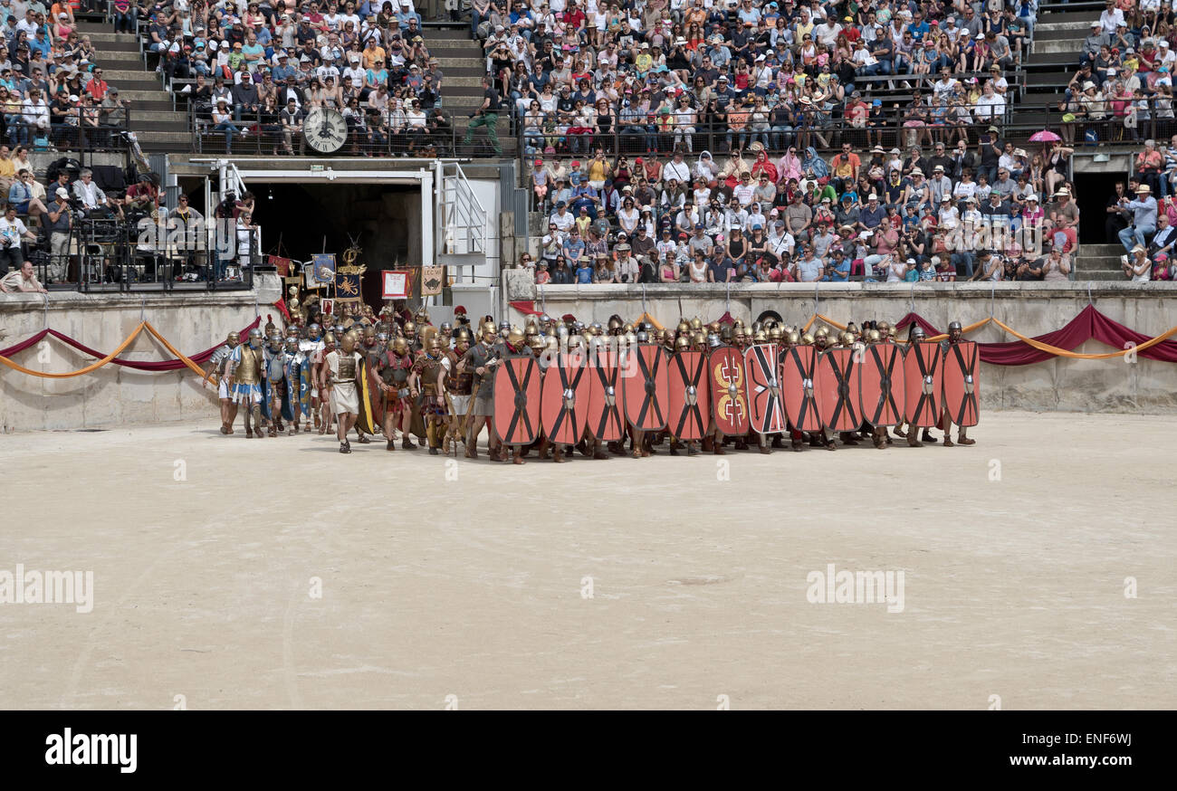 Roman soldiers battle hi-res stock photography and images - Alamy