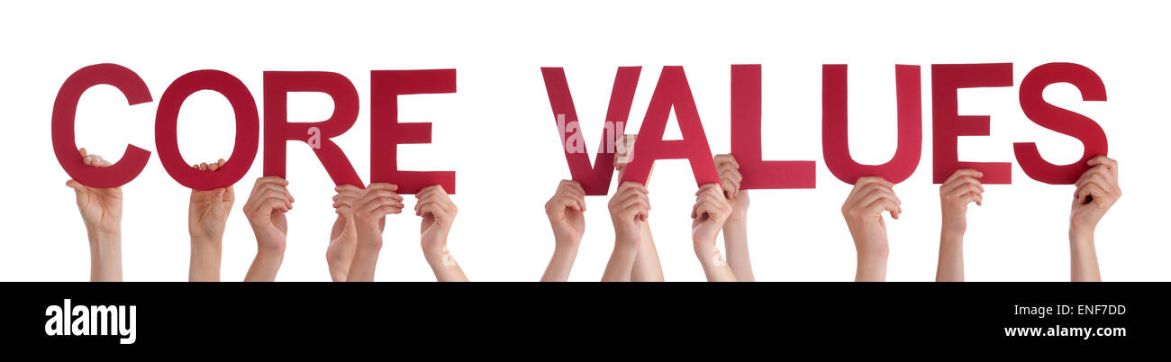Core values hi-res stock photography and images - Alamy