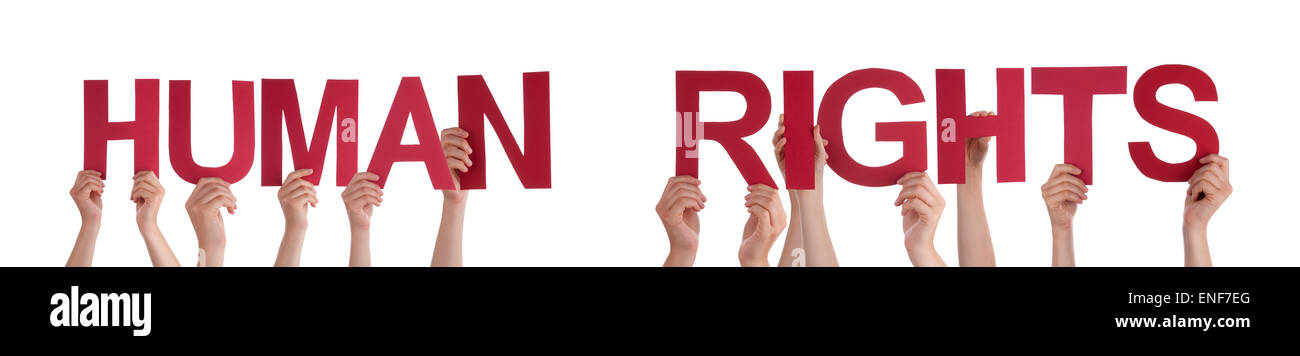 Human rights hands hi-res stock photography and images - Alamy