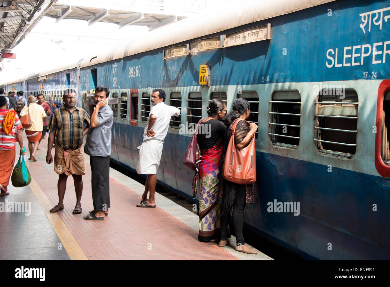 Kerala railway hi-res stock photography and images - Alamy
