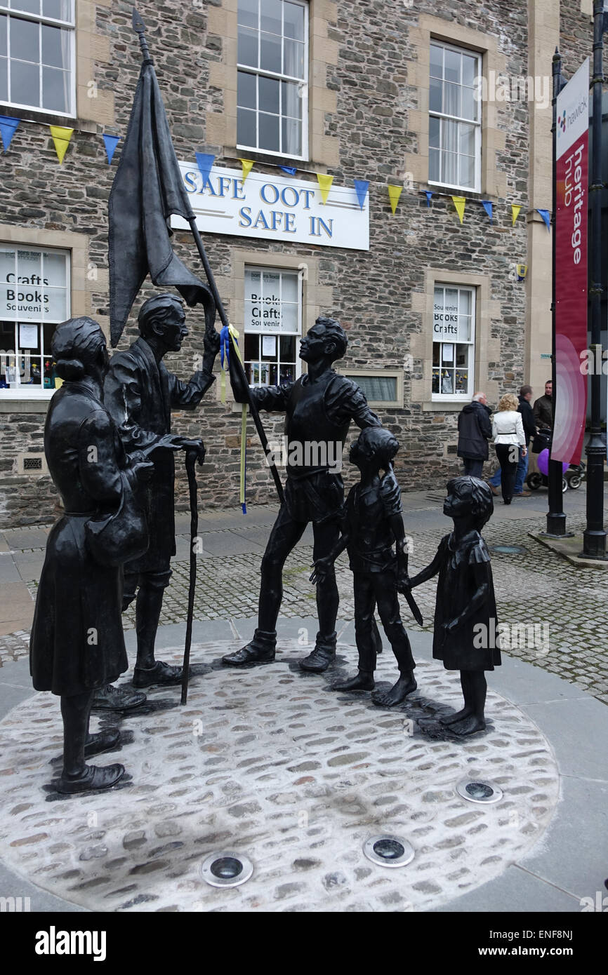 Hawick common riding hi-res stock photography and images - Alamy