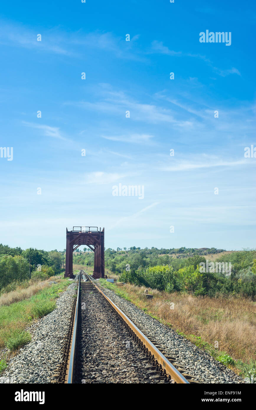 Small railroad bridge hi-res stock photography and images - Alamy