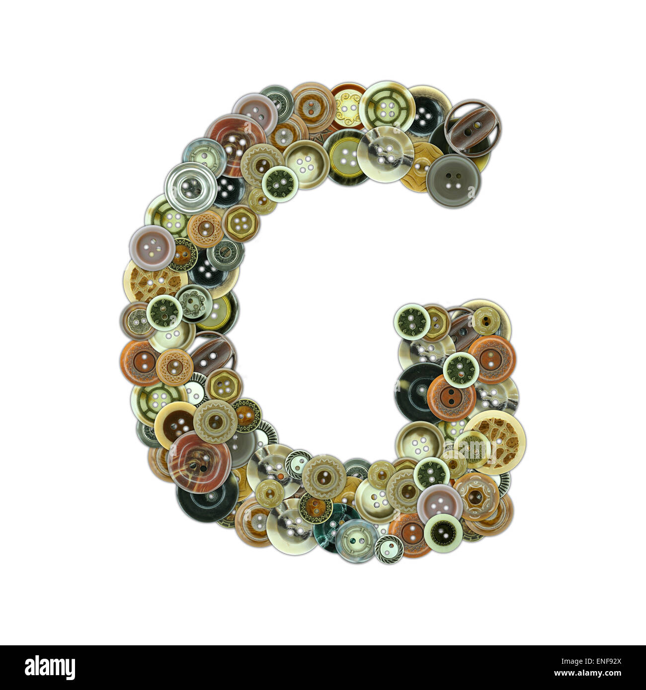 Buttons letter isolated on white Stock Photo - Alamy