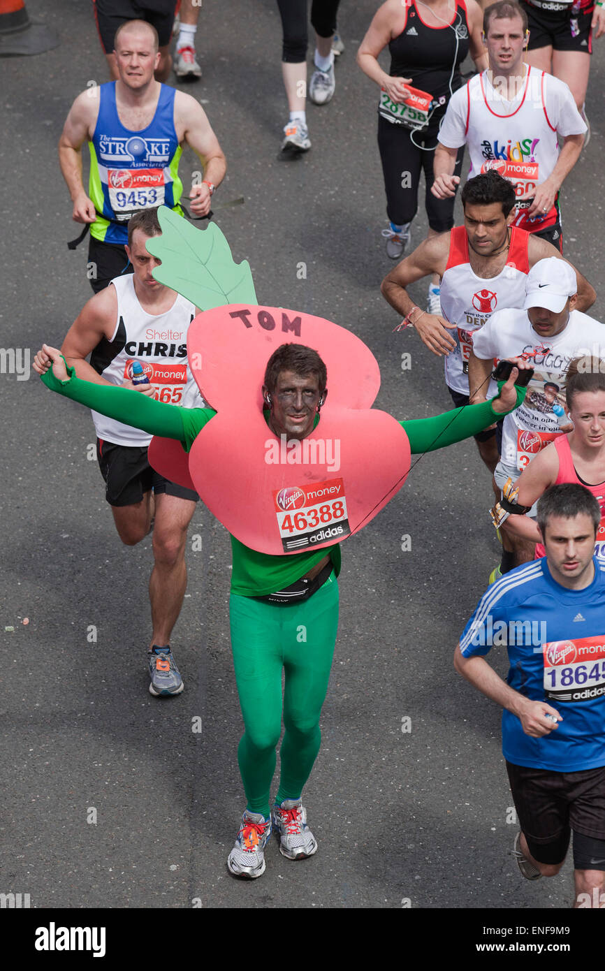 Marathon Runners In Costume High Resolution Stock Photography and ...