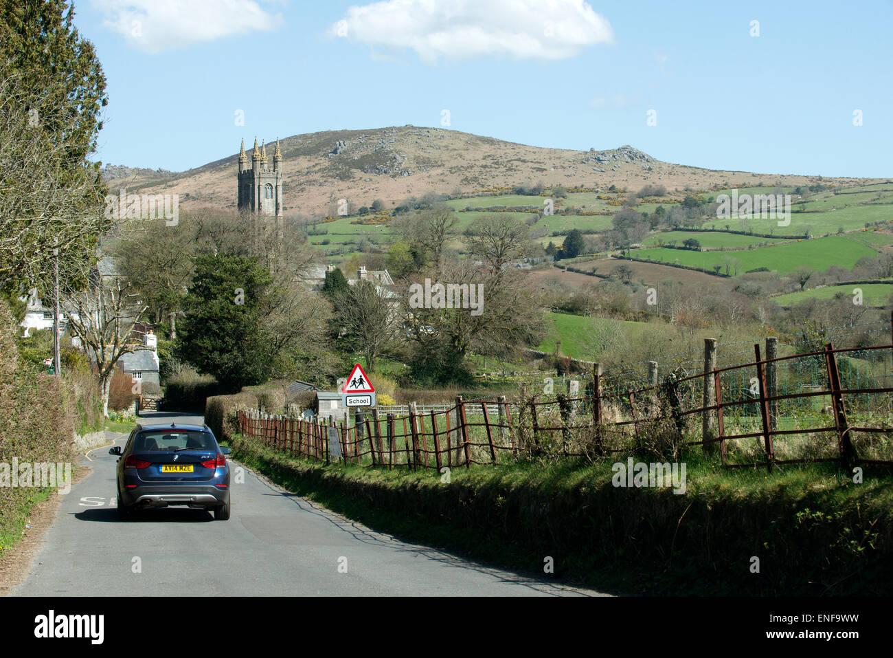 Widecombe in the moor hi-res stock photography and images - Alamy