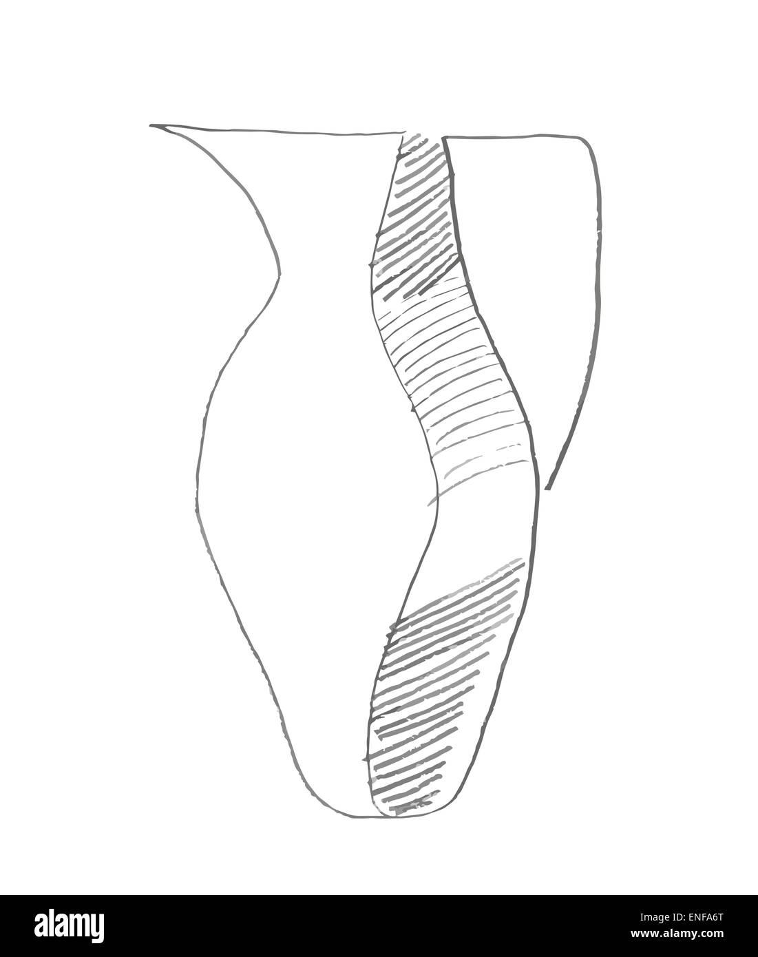 Water jug drawing hi-res stock photography and images - Alamy