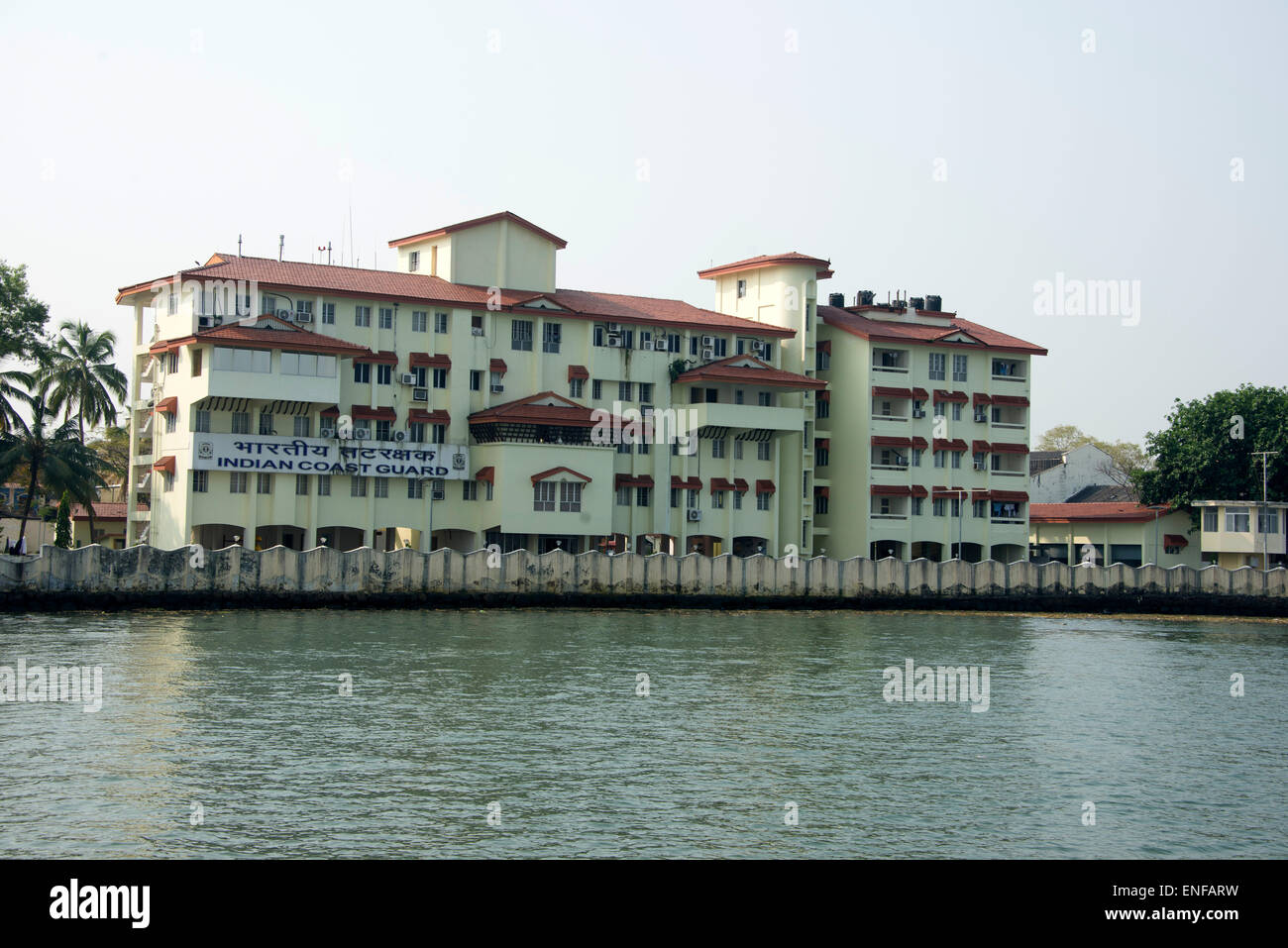 Indian Coast Guard at Fort Cochin on Vembanad Lake, Fort Cochin Kochi ...