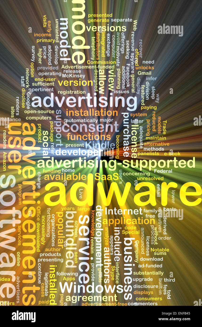 Background text pattern concept wordcloud illustration of adware ...