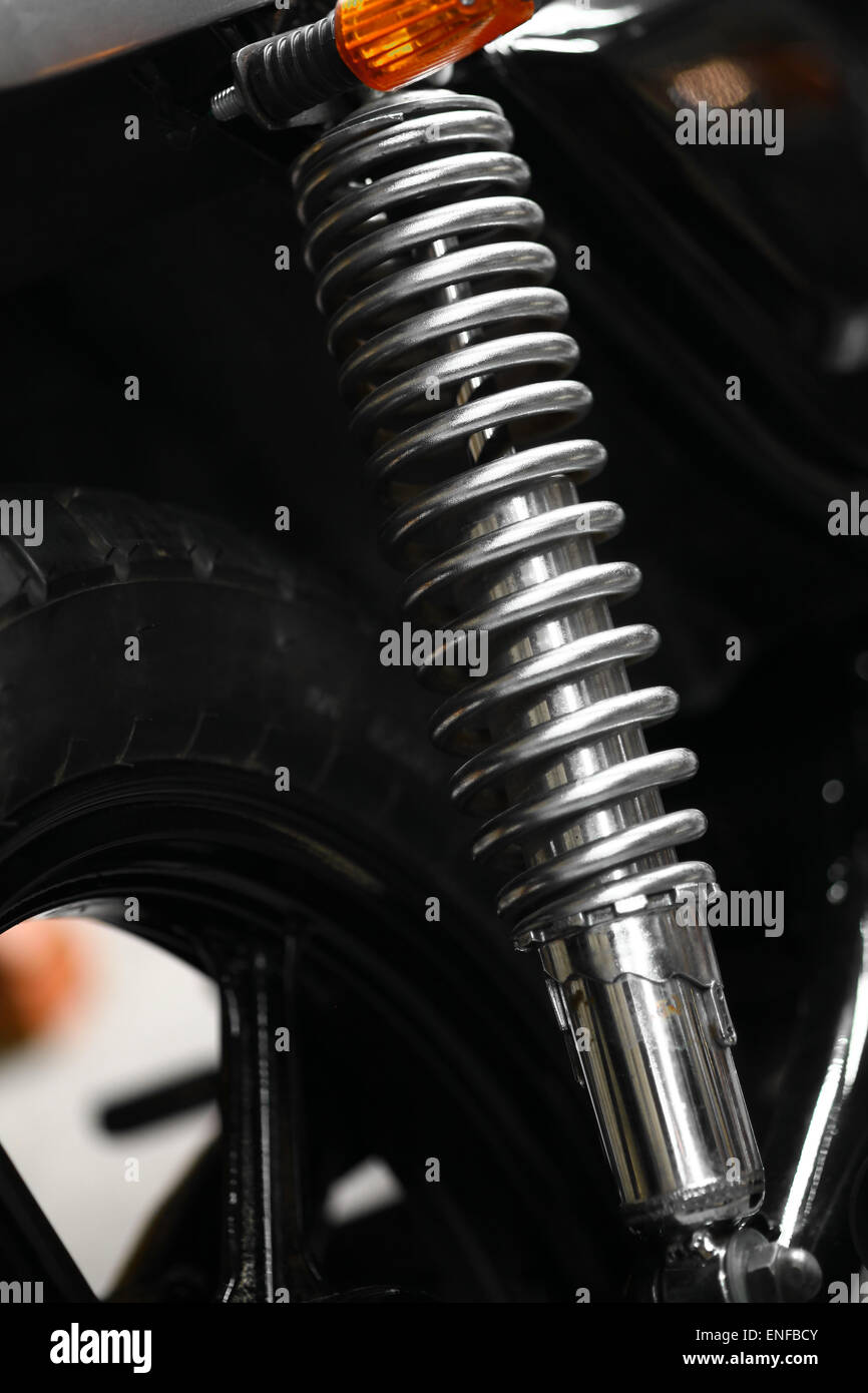 Shock absorber motorbike hi-res stock photography and images - Alamy
