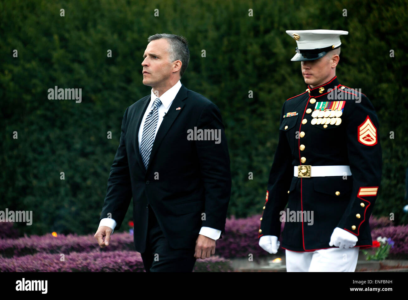 Hellerup, Denmark, May 4th, 2015: US ambassador to Denmark, Mr. Rufus ...