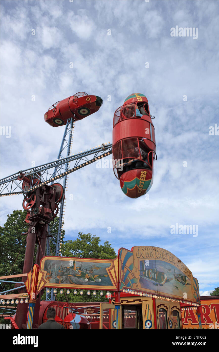 Victory Dive Bomber ride, Carter's Steam Fair. Traditional historic ...