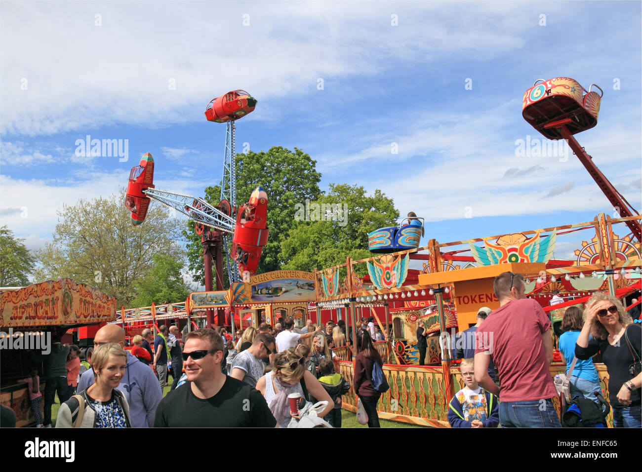 Victory Dive Bomber ride, Carter's Steam Fair. Traditional historic ...