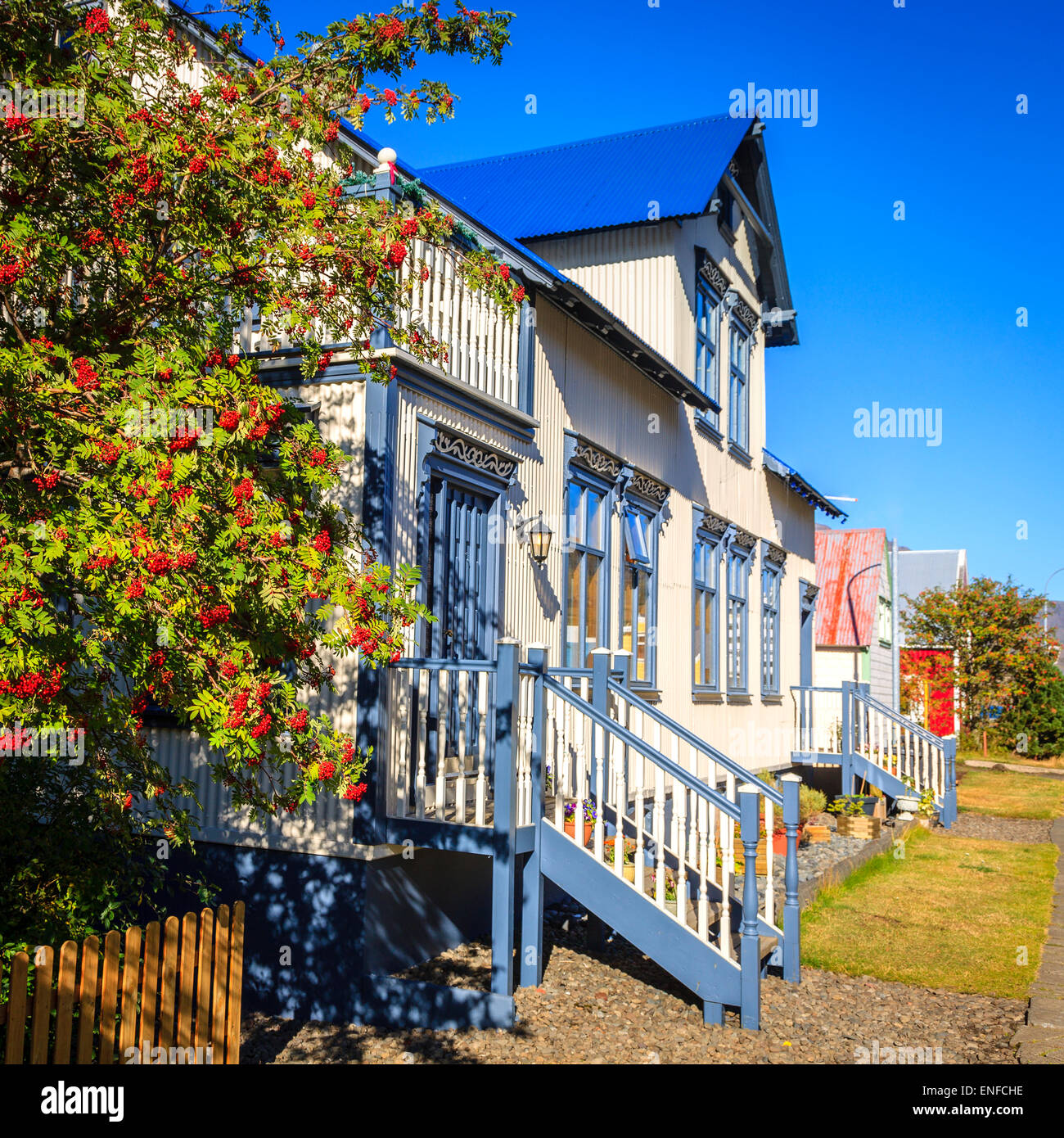 Iceland architecture house hi-res stock photography and images - Alamy