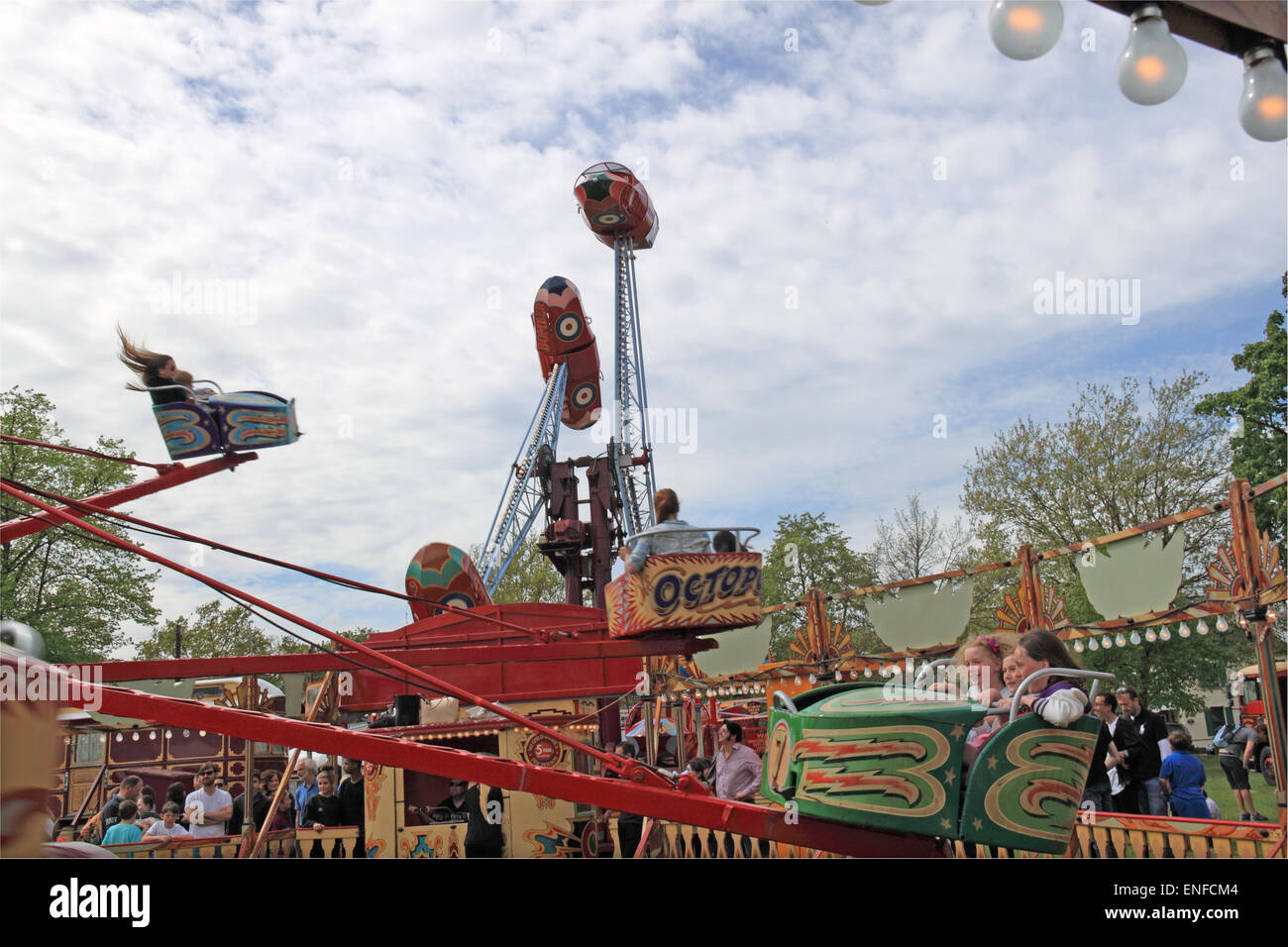 Octopus ride carters steam fair hi-res stock photography and images - Alamy