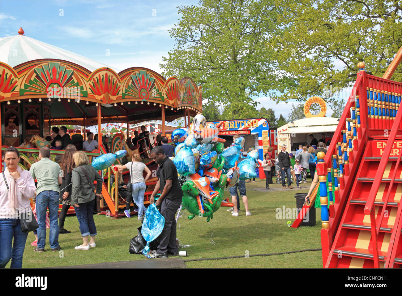 Thriller funfair ride hi-res stock photography and images - Alamy