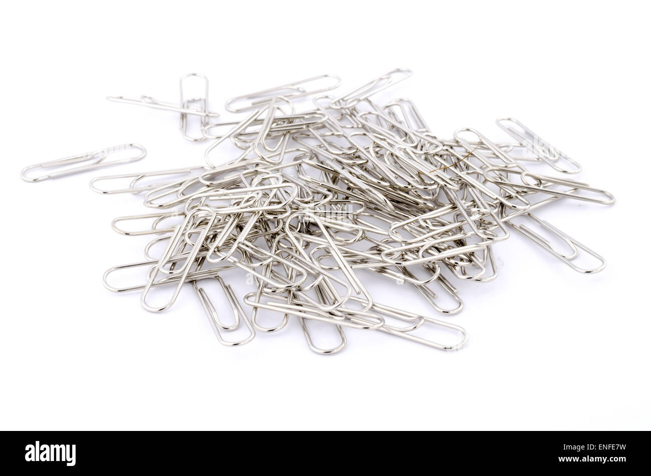 some clip isolated on white background Stock Photo - Alamy