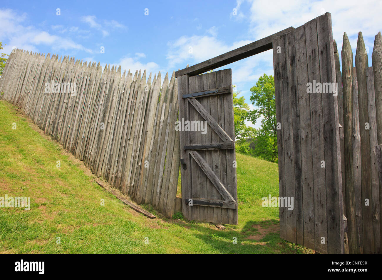 Stockade hi-res stock photography and images - Alamy