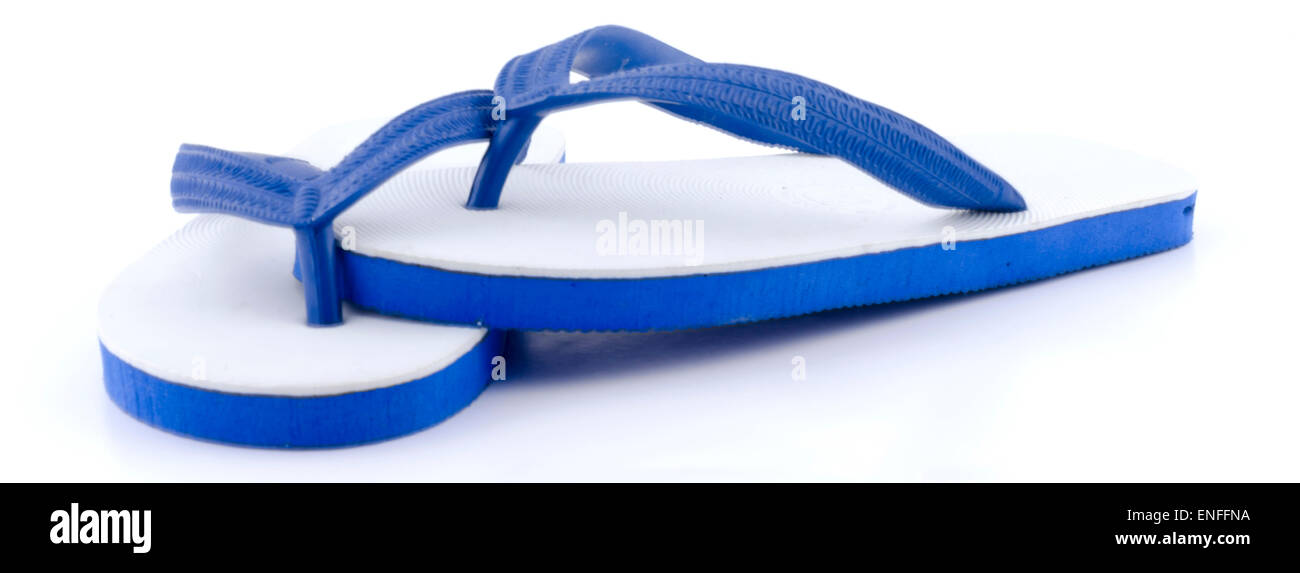 slippers isolated on white background Stock Photo - Alamy