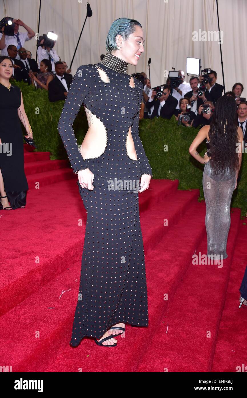 New York, NY, USA. 4th May, 2015. Miley Cyrus at arrivals for 'CHINA ...