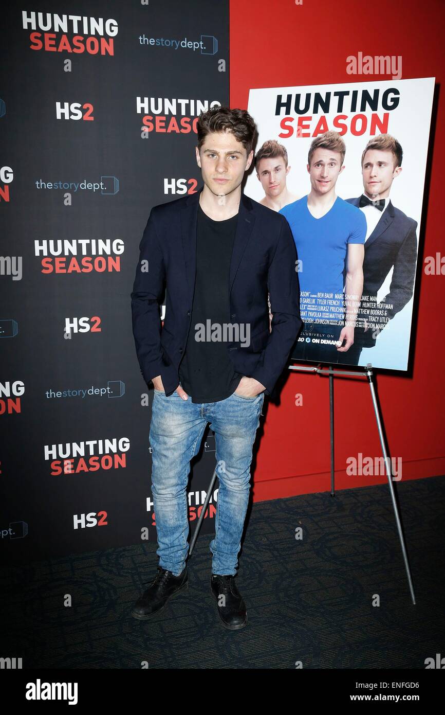 New York, NY, USA. 4th May, 2015. David Gorelik at arrivals for HUNTING ...