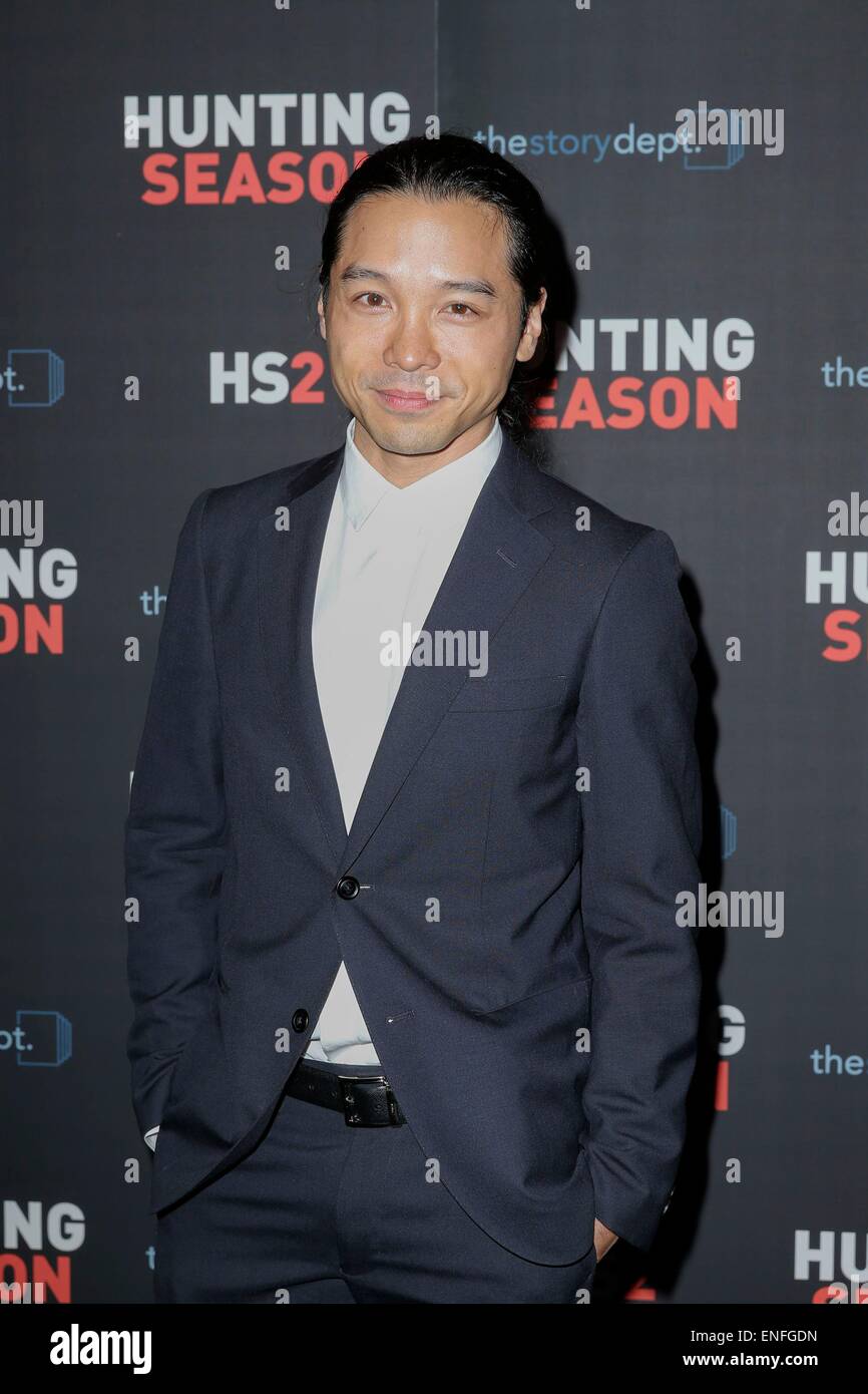 New York, NY, USA. 4th May, 2015. Jake Manabat at arrivals for HUNTING ...