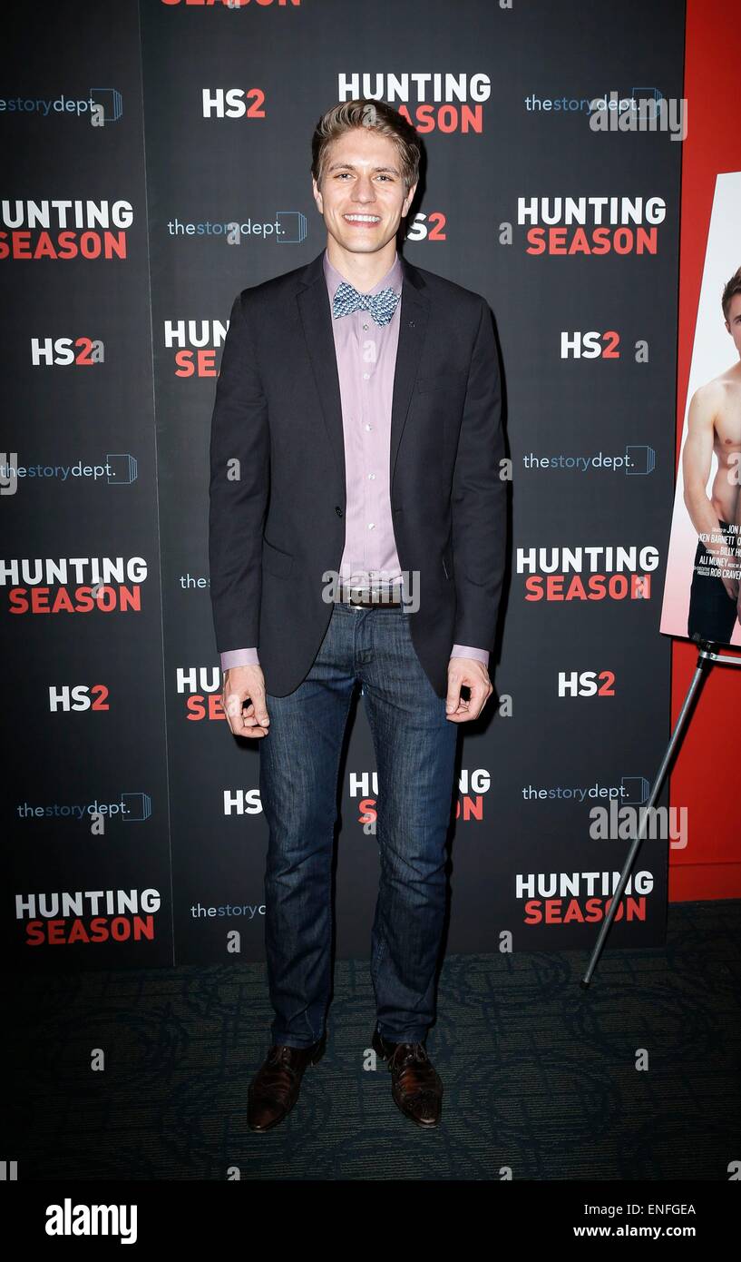 New York, NY, USA. 4th May, 2015. Tyler French at arrivals for HUNTING ...
