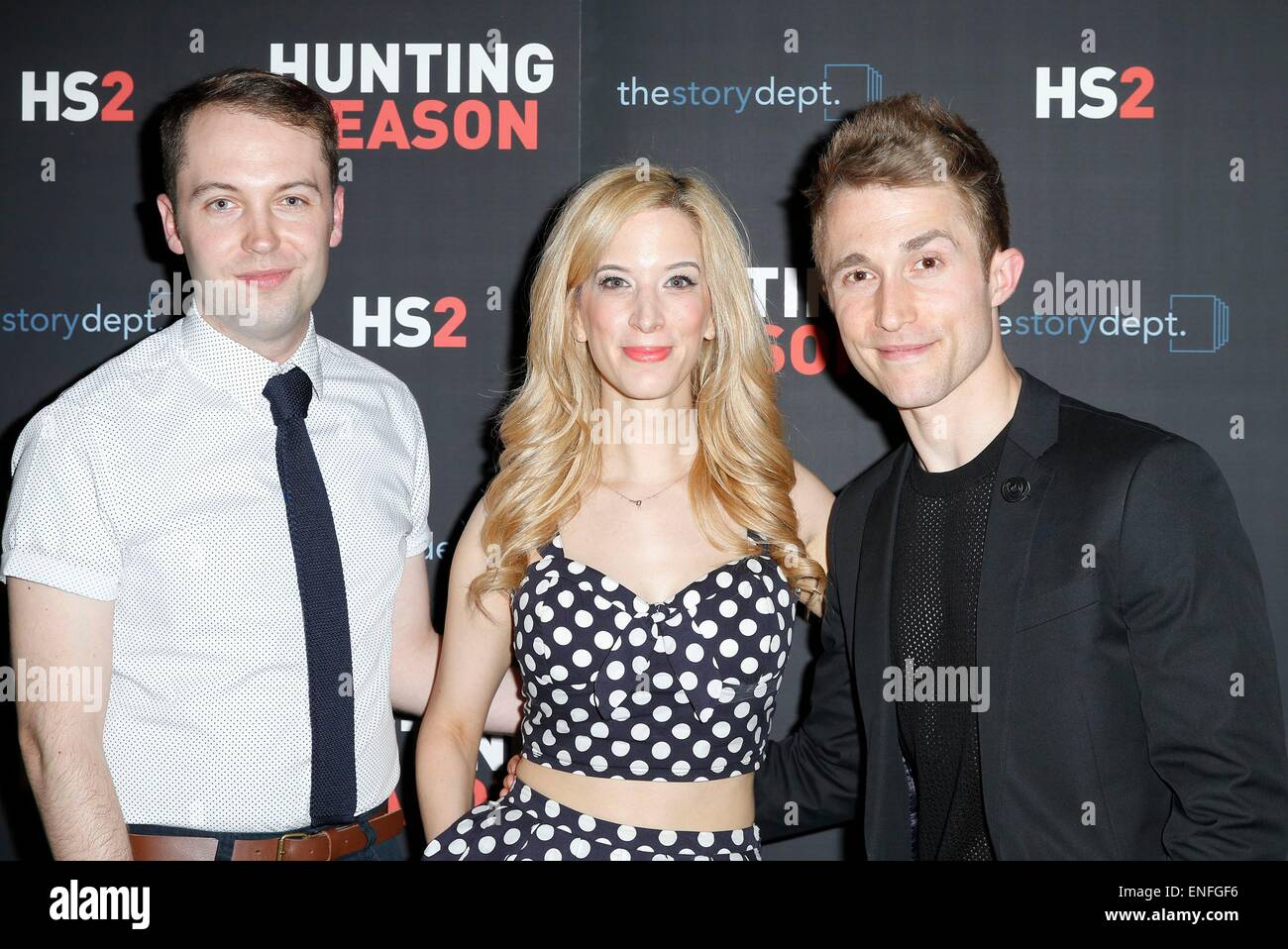 New York, NY, USA. 4th May, 2015. Josh Hemphill, Illana Becker, Ben ...