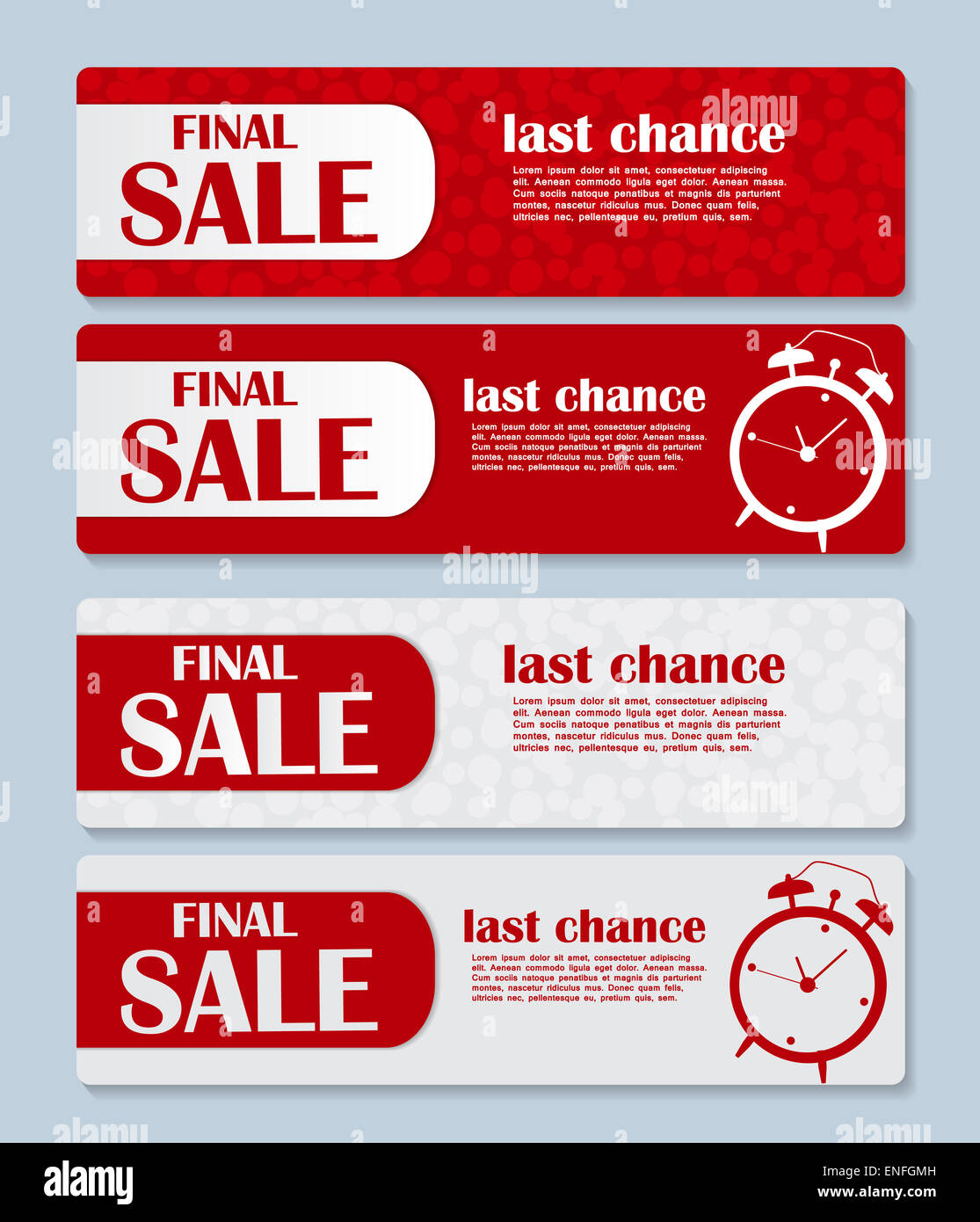 Sale Banner with Place for Your Text. Vector Illustration Stock Photo ...