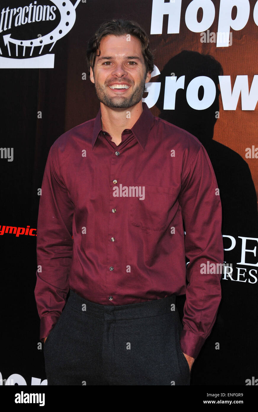 Los Angeles, California, USA. 4th May, 2015. Chris Dowling attending the Los Angeles Premiere of ...