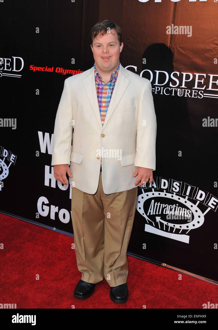 Los Angeles, CA, USA. 4th May, 2015. David Desanctis at arrivals for ...