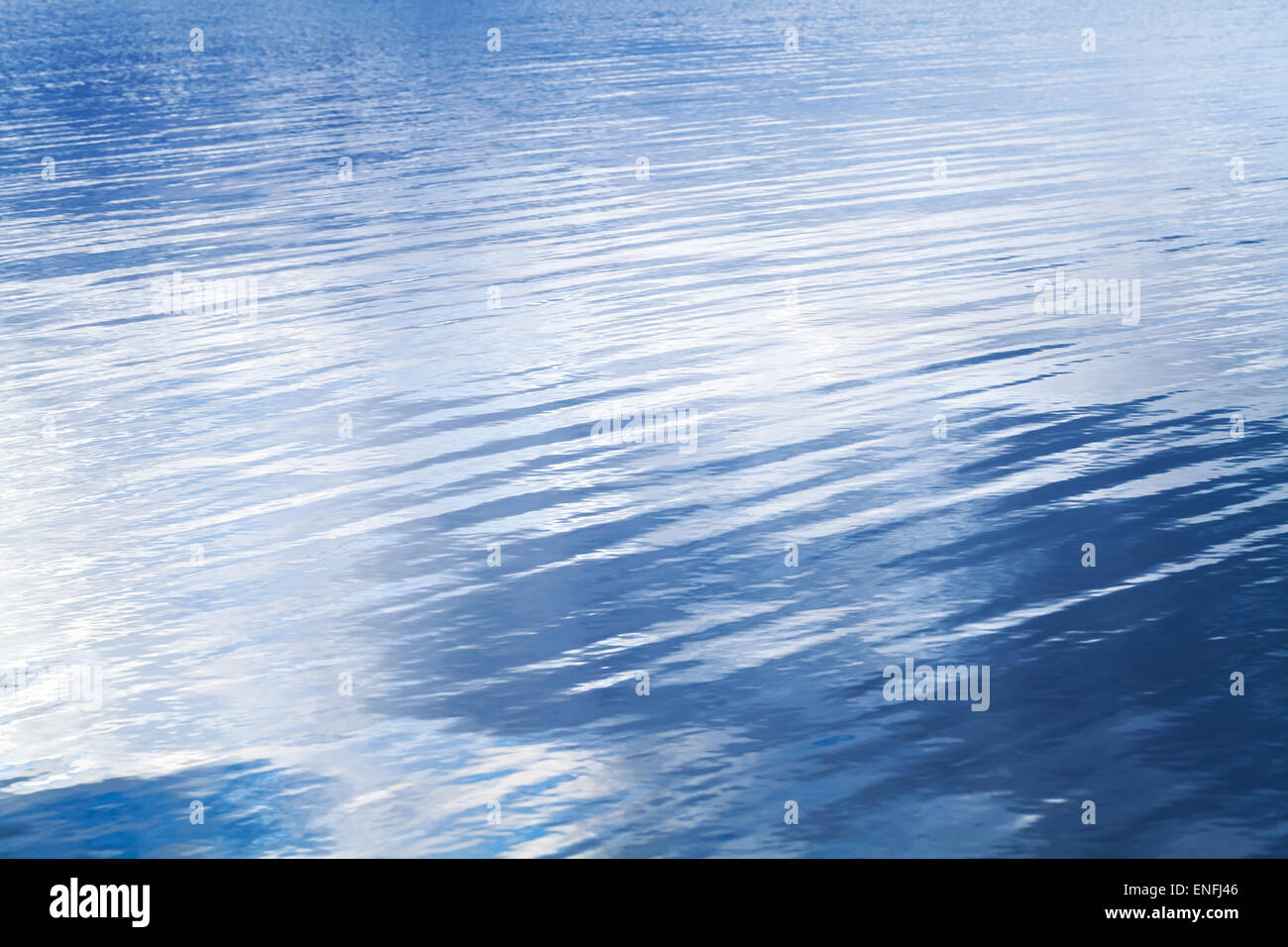 Blue Star Water Reflection Texture