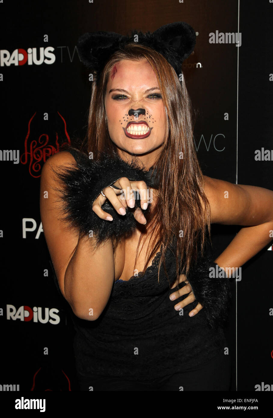 Los Angeles premiere of 'Horns' - Arrivals Featuring: Laura James Where ...