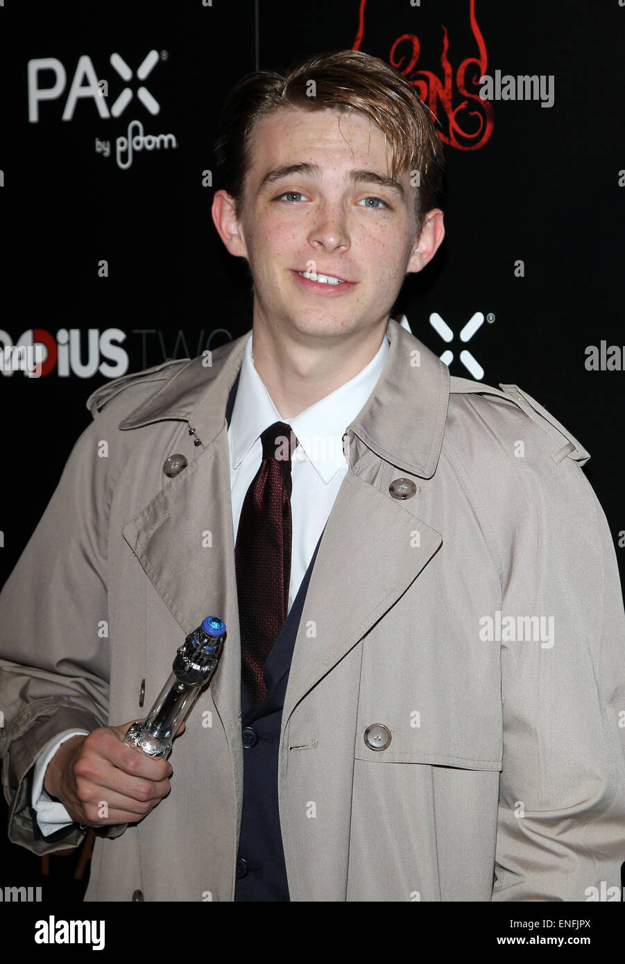 Los Angeles premiere of 'Horns' - Arrivals Featuring: Dylan Riley ...