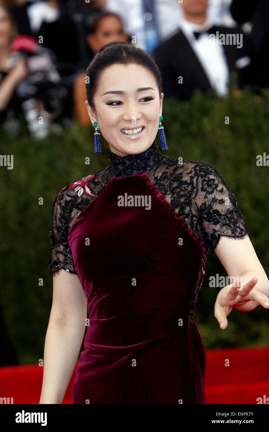 New York, USA . 4th May, 2015. Actress Gong Li attends the 2015 Costume ...